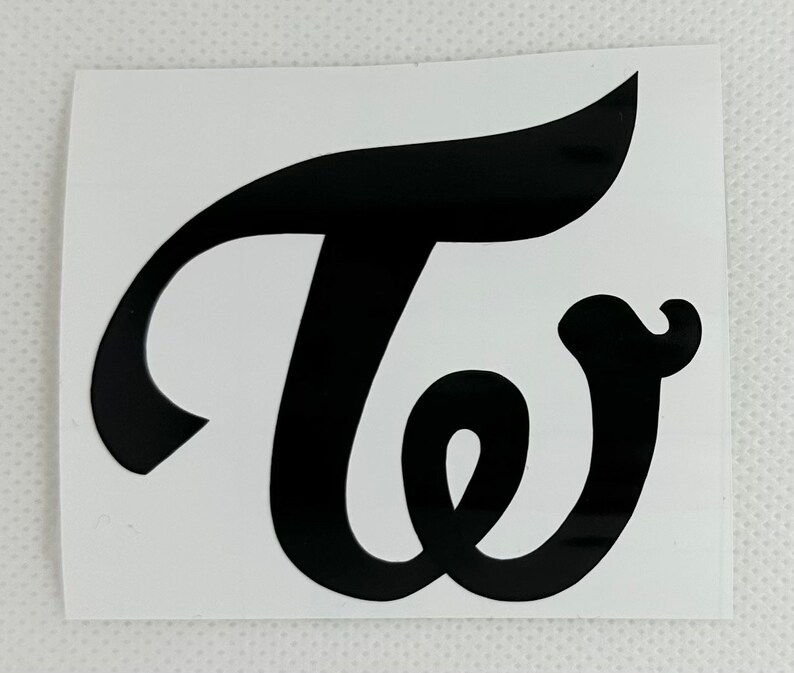 Twice Logo Vinyl Decal - Etsy