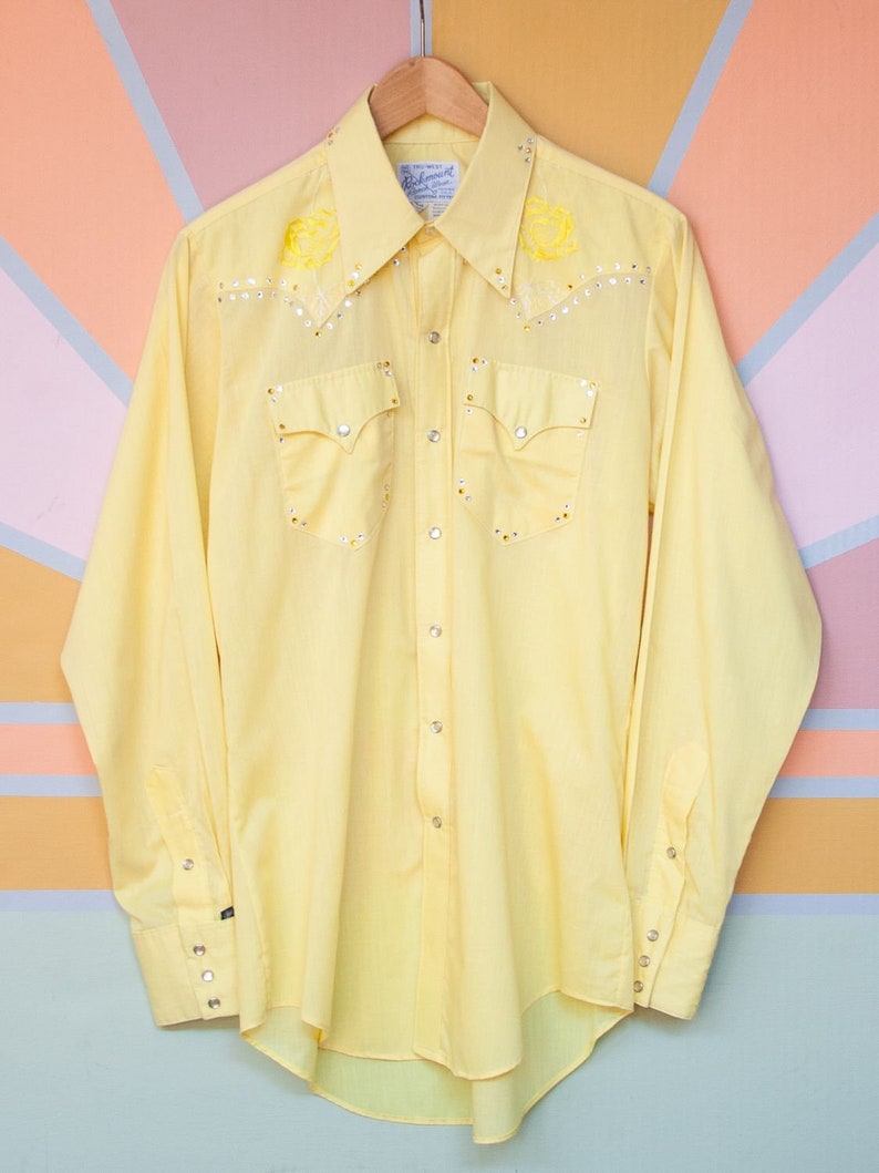 The Clyde Rockmount Ranch Wear Rhinestone Western Shirt - Etsy