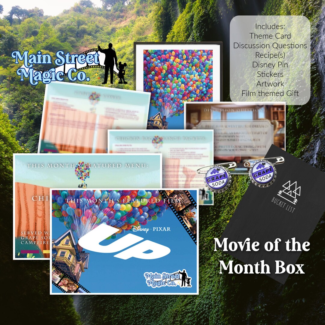 Up Movie Night Theme Box - Etsy