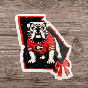 Georgia, State of Georgia Sticker, Mascot Sticker, School Spirit ...