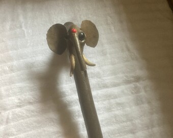 Elephant Handle Walking Stick for Men, Brass King Walking Cane - Etsy