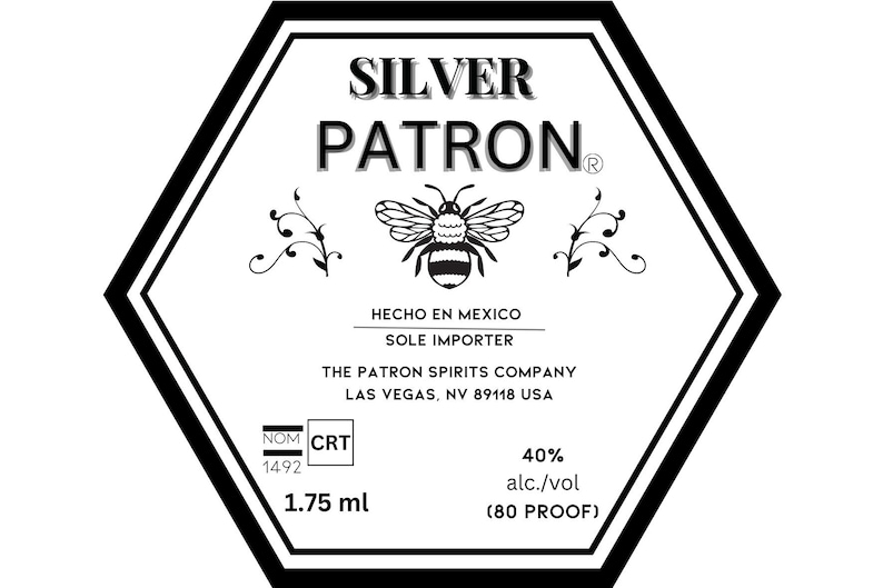Custom Patron Label, Liquor Label,birthday Bottle Labels,groomsmen Gift ...