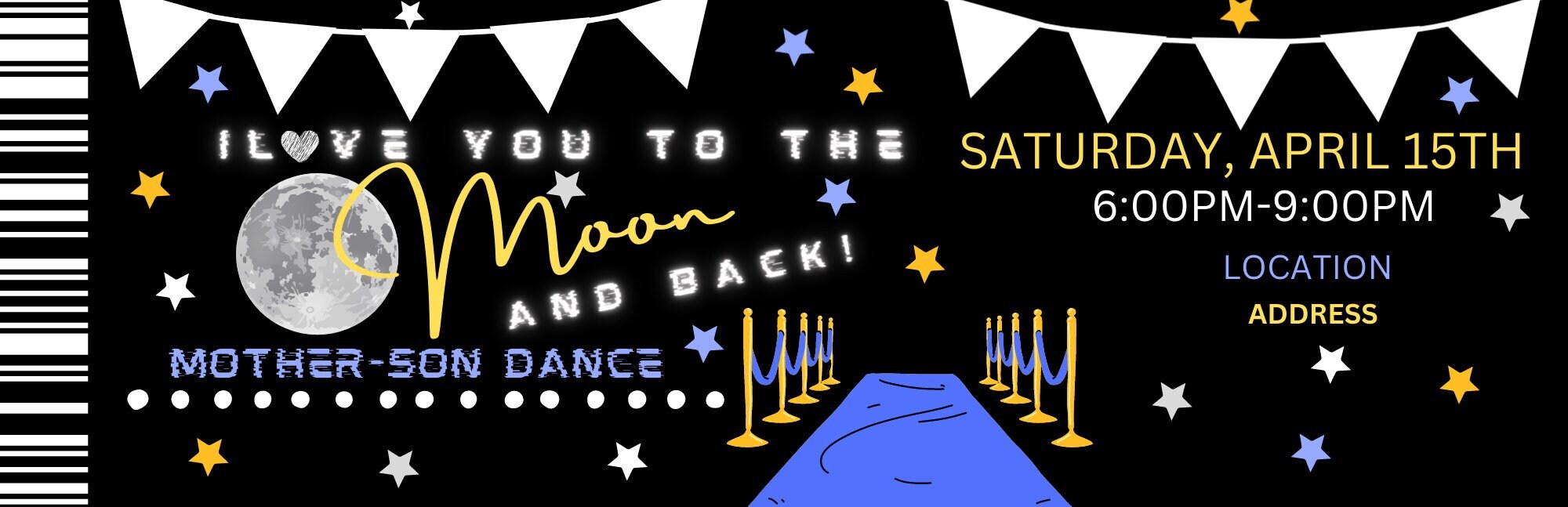 EDITABLE Daddy Daughter Barn Dance Set School Dance Flyer Invitation ...