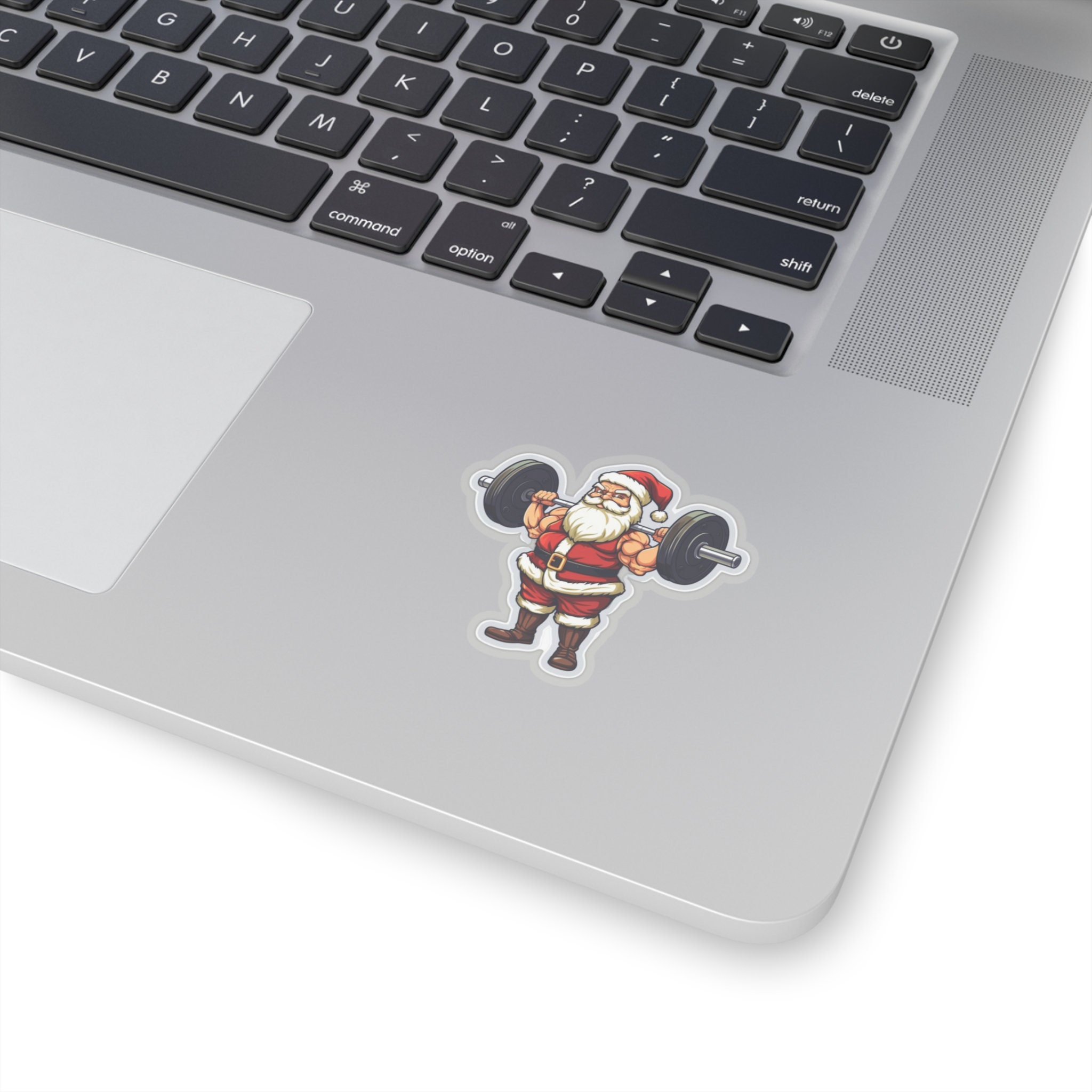 Santa Claus Christmas Sticker Holiday Decal Christmas Label Laptop ...