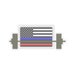 Military Sticker Clean Stickers Crisp Green Line Flag Stickers Barbell ...