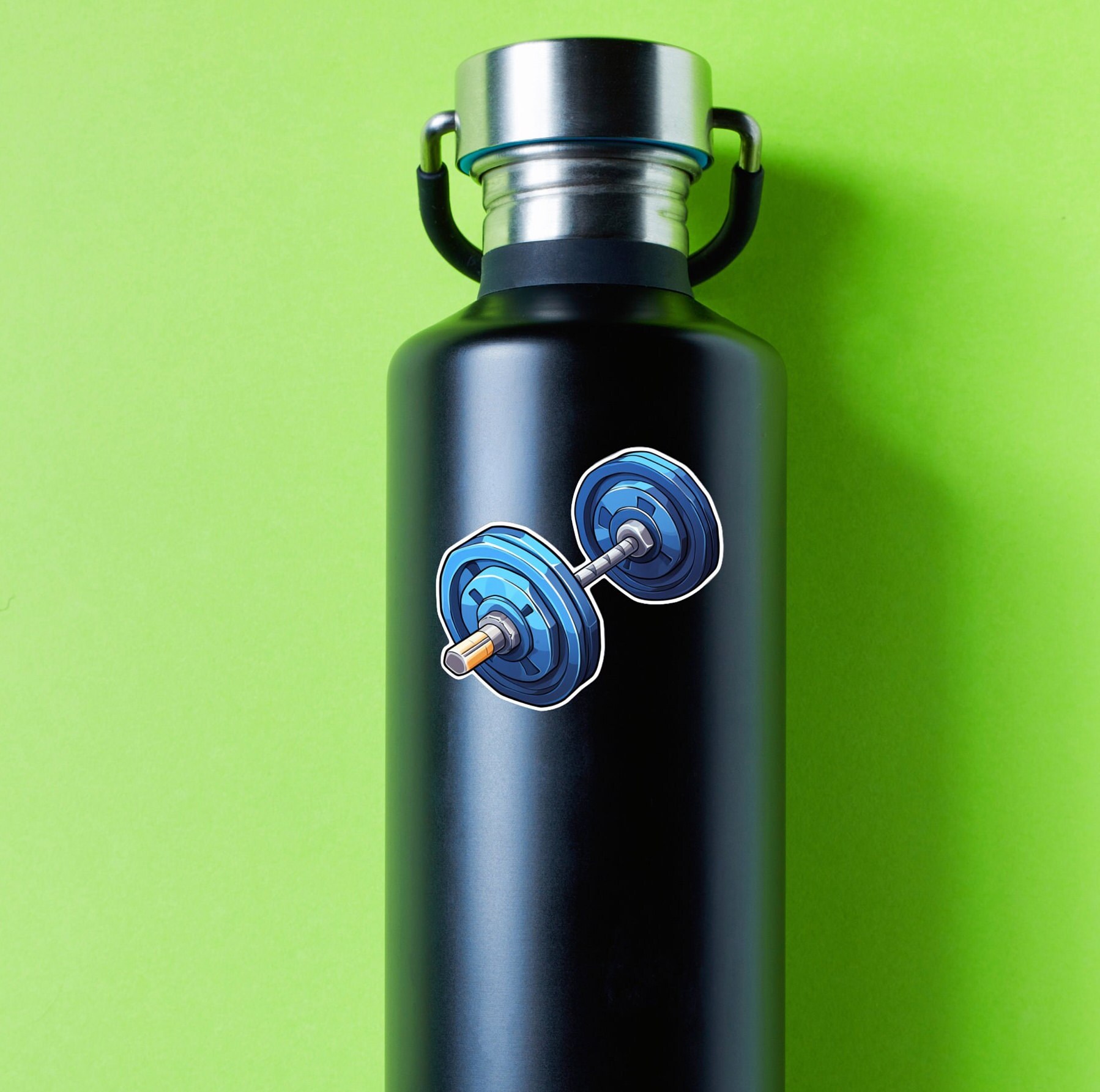 Blue Barbell Kiss-cut Stickers Crossfit - Etsy