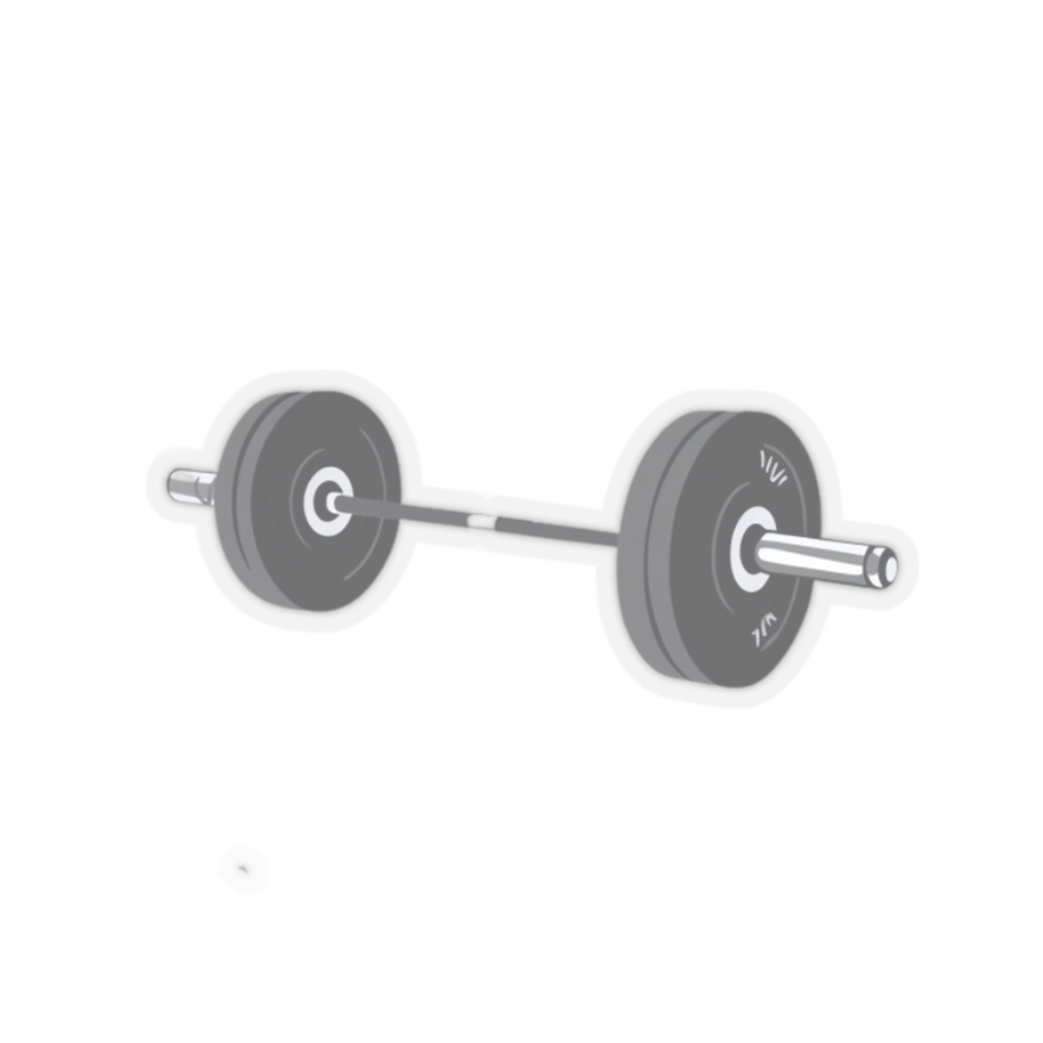 Barbell Lifting Sticker Gift for Gym Lover Crossfit Workout - Etsy