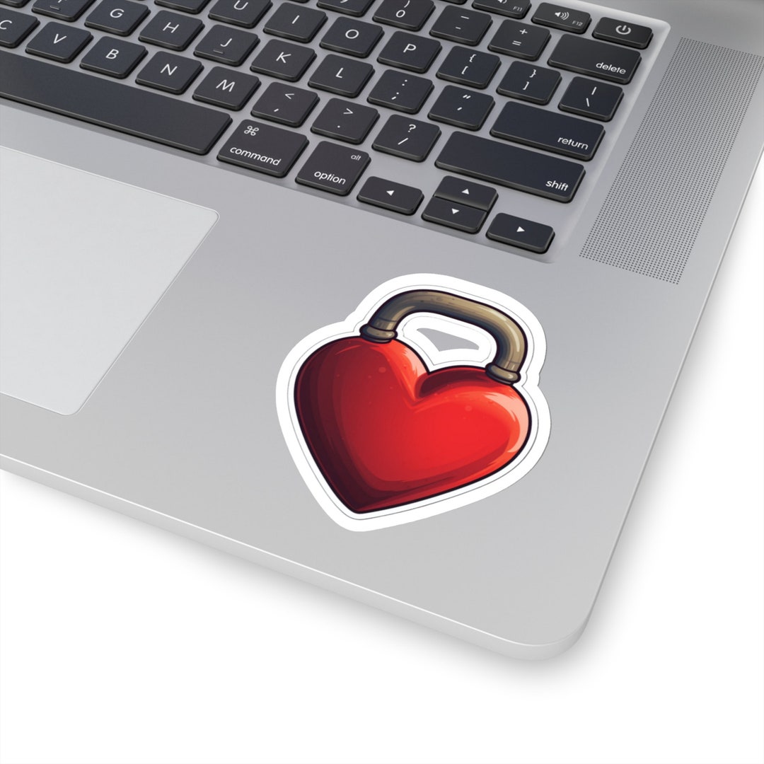 Kettlebell Heart Sticker Kiss-cut Stickers Crossfit Sticker - Etsy