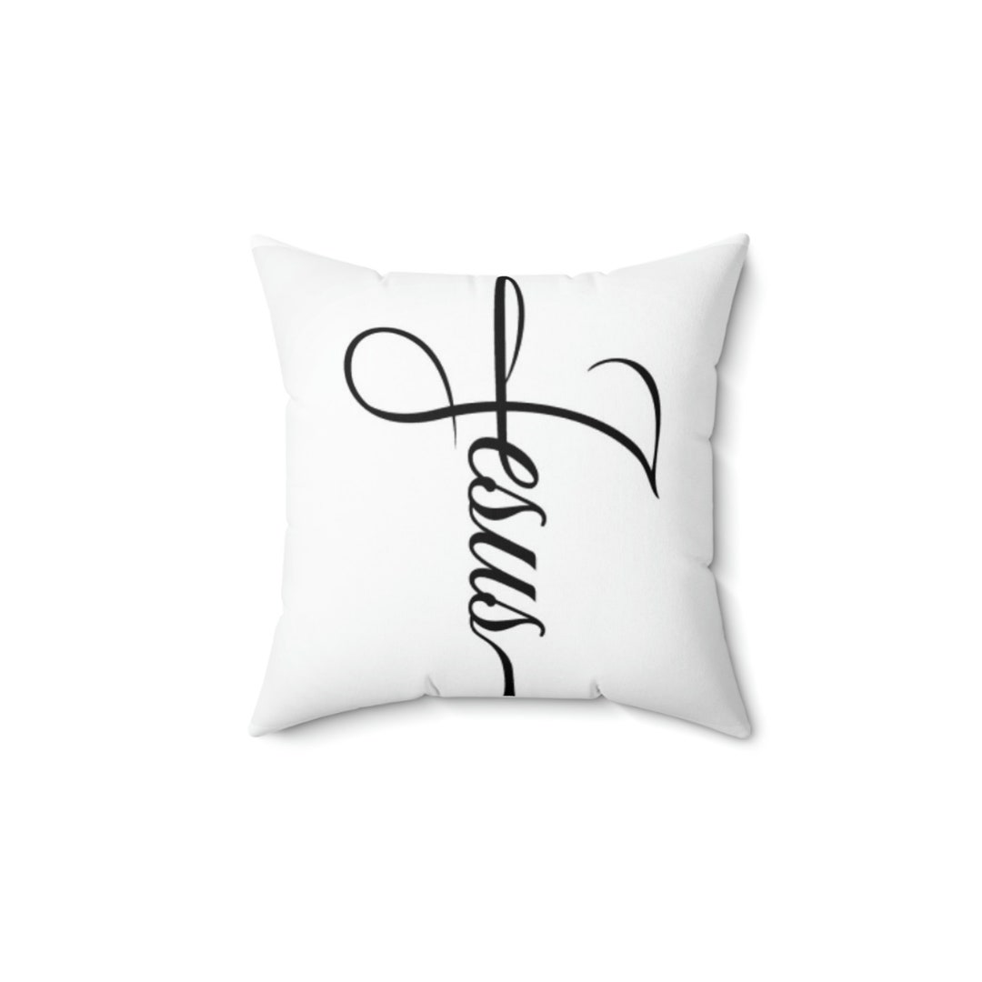 Jesus Throw Pillow Home Decor Mothers Day Gift Easter Gift for Mom Mom ...