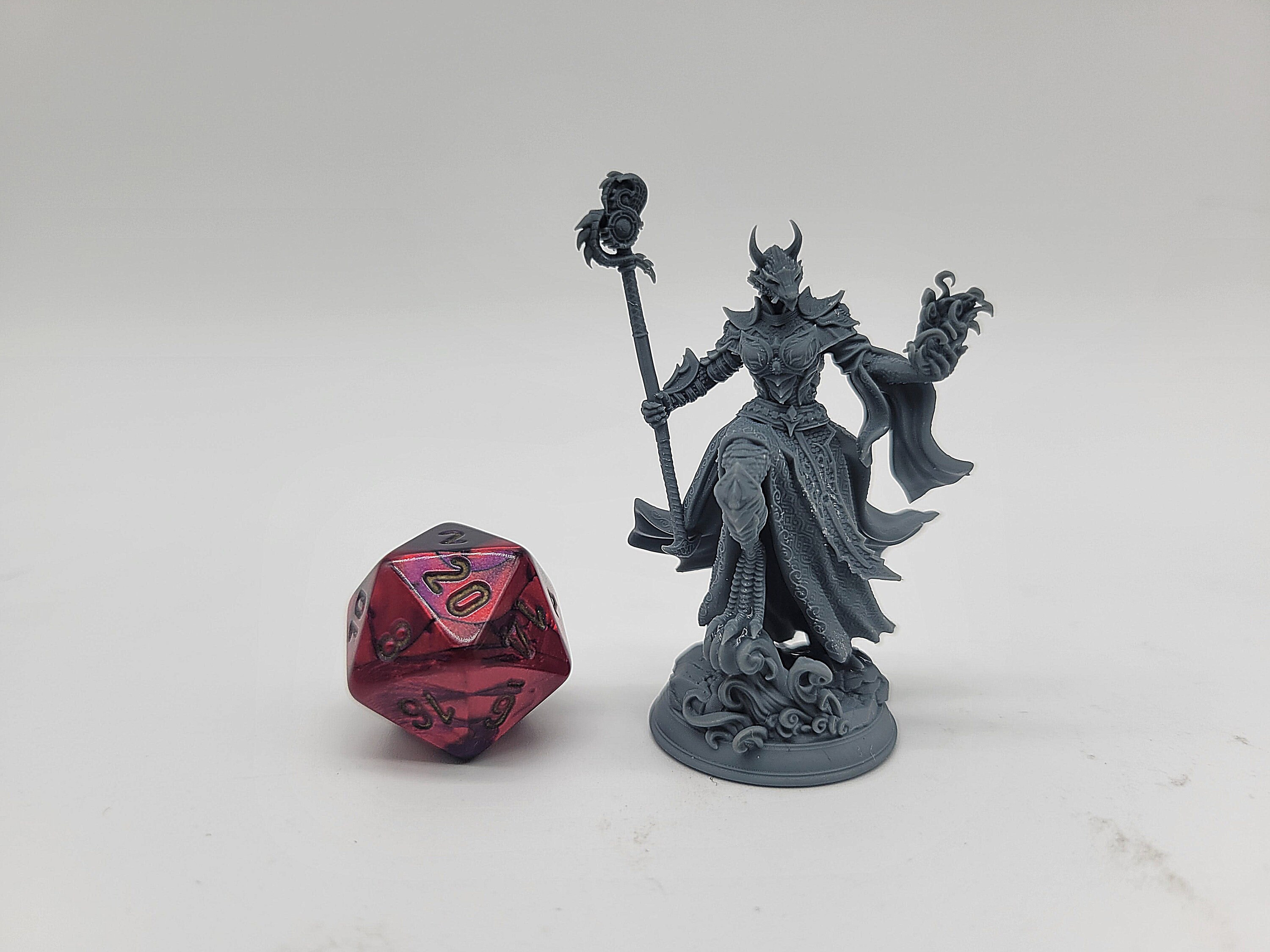 Tharvaya Ascended Dragon Warlock dragons Rising DM Stash - Etsy