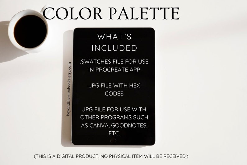 Terrasen Color Palette - Procreate Swatches - Terrasen Procreate ...
