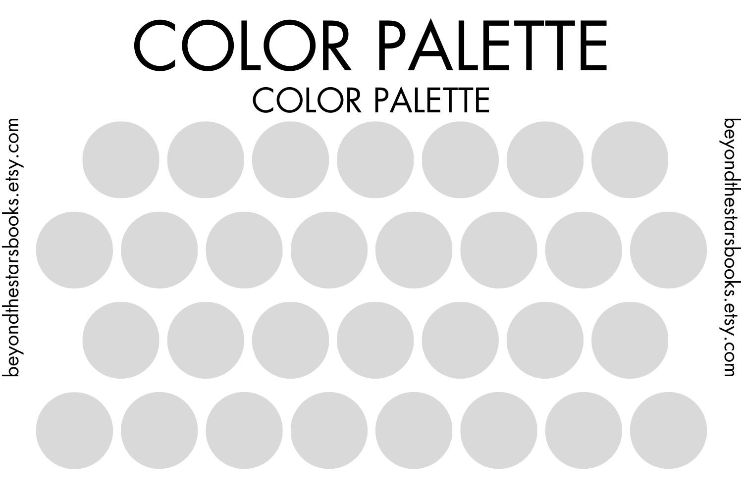 ERAS Color Palette Procreate Swatches ERAS Procreate Swatches Color ...