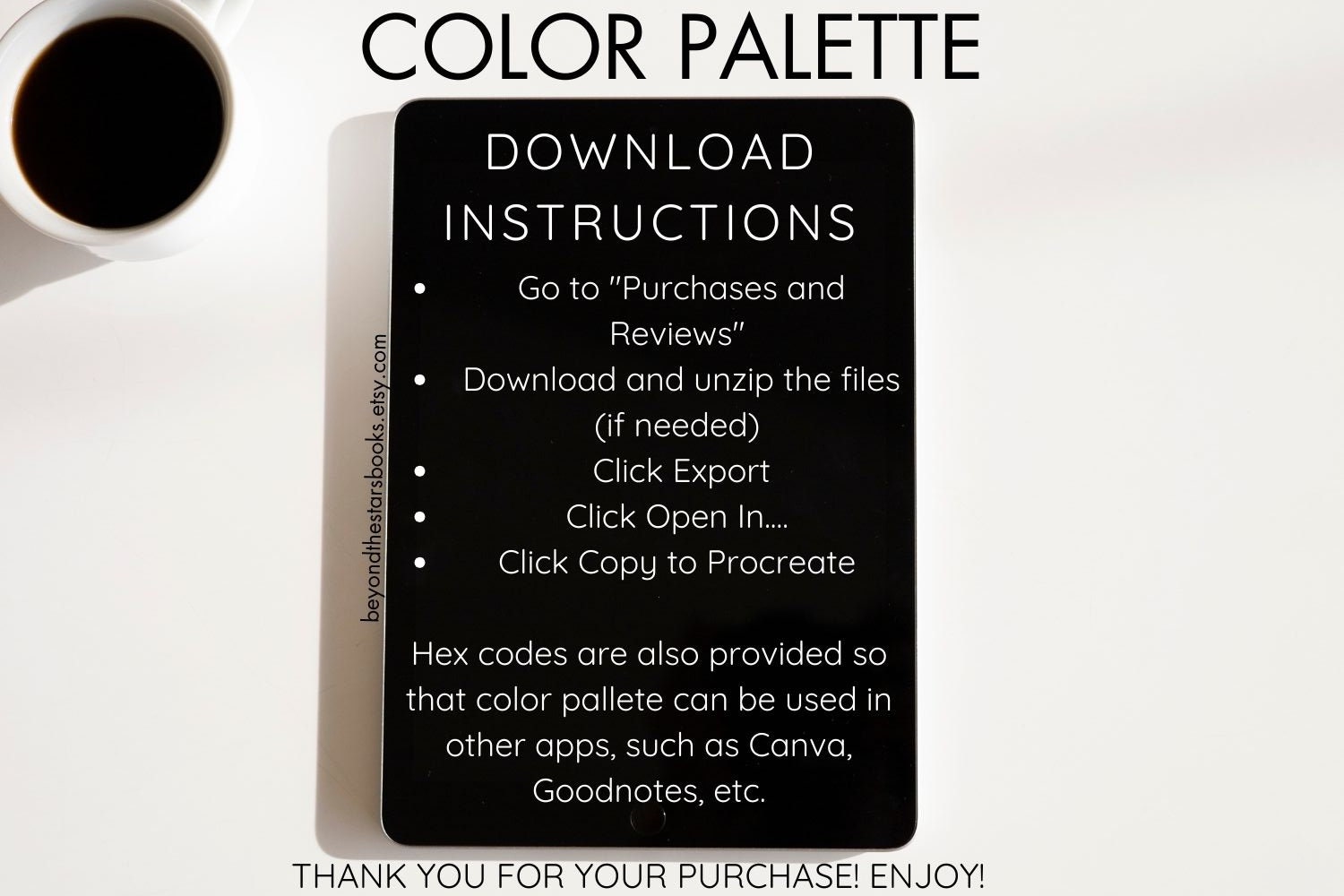 Eras Color Palette Procreate Swatches Eras Procreate Swatches Color