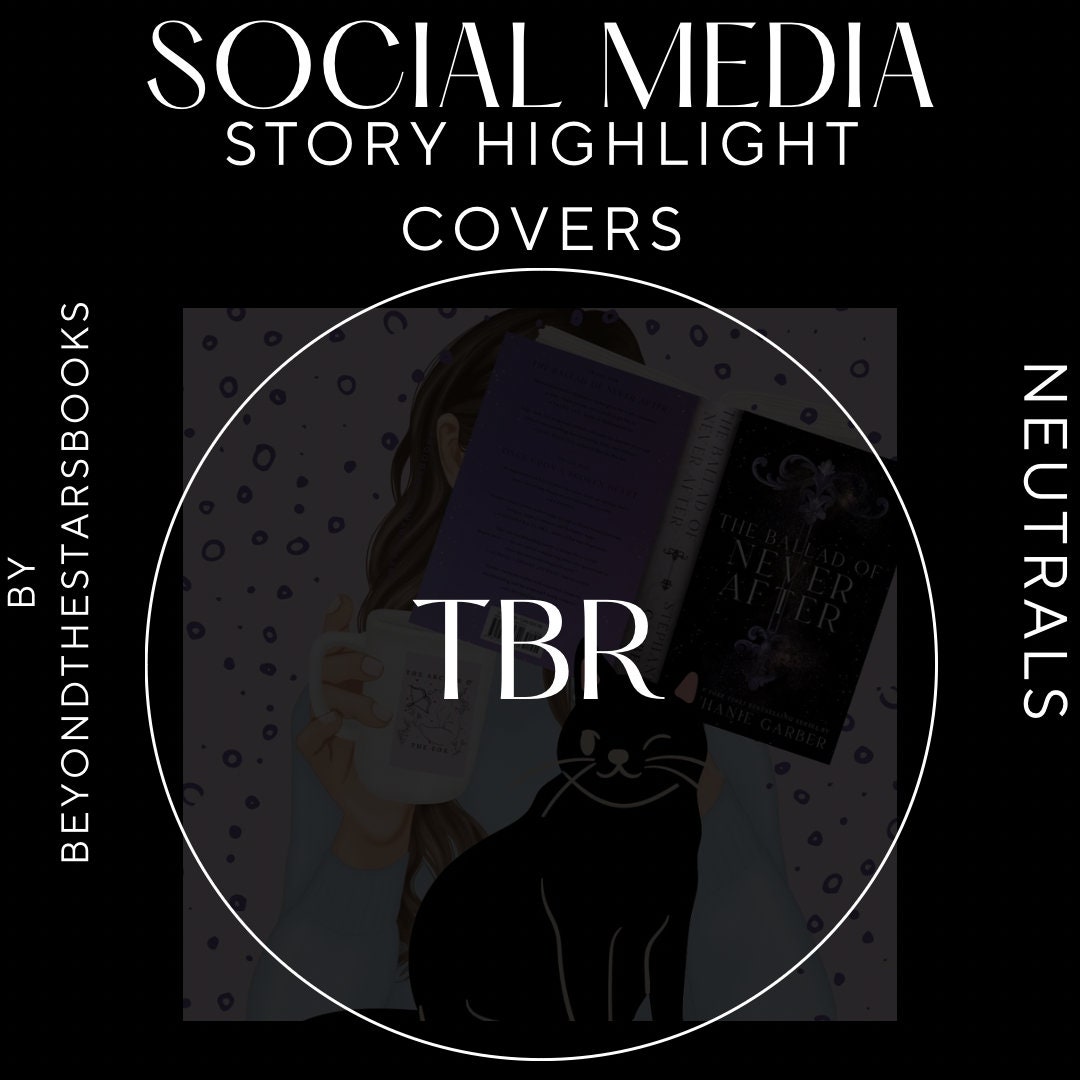 Neutral Bookstagram Highlight Cover Bundle - Instagram Highlights ...