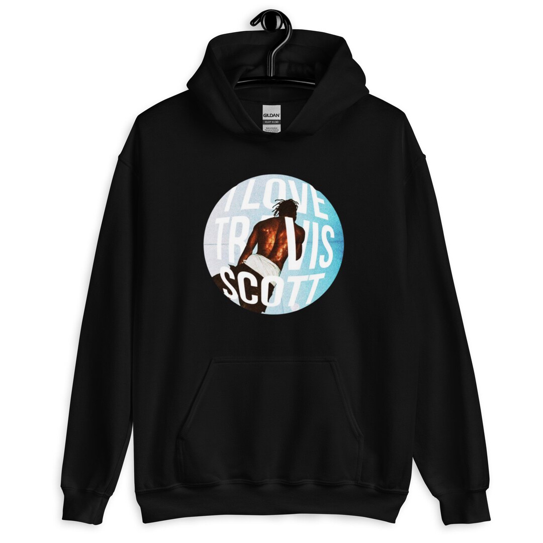 I Love Travis Scott Vintage Vinyl Hoodie - Etsy