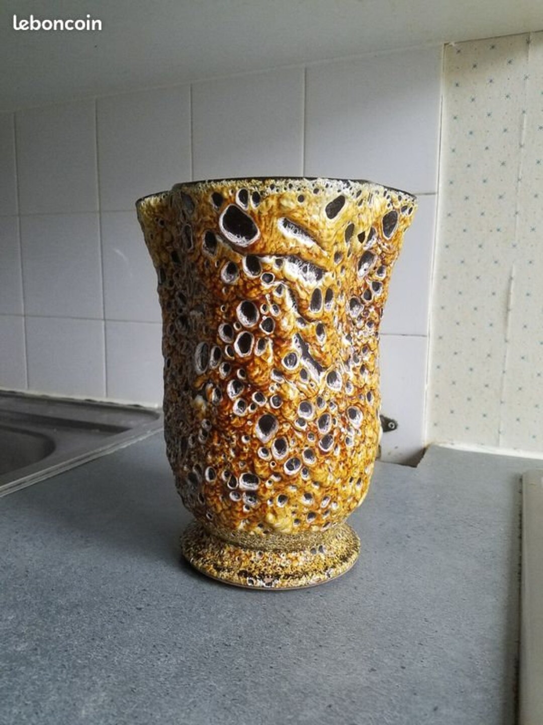 Cyclops Vase in Ceramic From the 70s French - Etsy