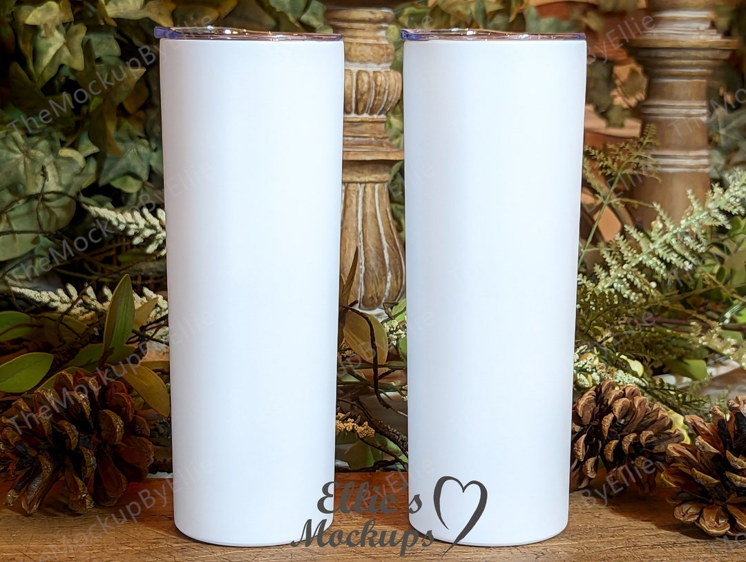 Tumbler Mockup | White Tumbler Mockup | Two Tumbler Mockup ...