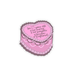 Pride & Prejudice 27 Years Old Vintage Cake Sticker - Etsy
