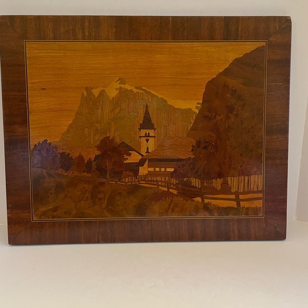 Wood Inlay Picture - Etsy