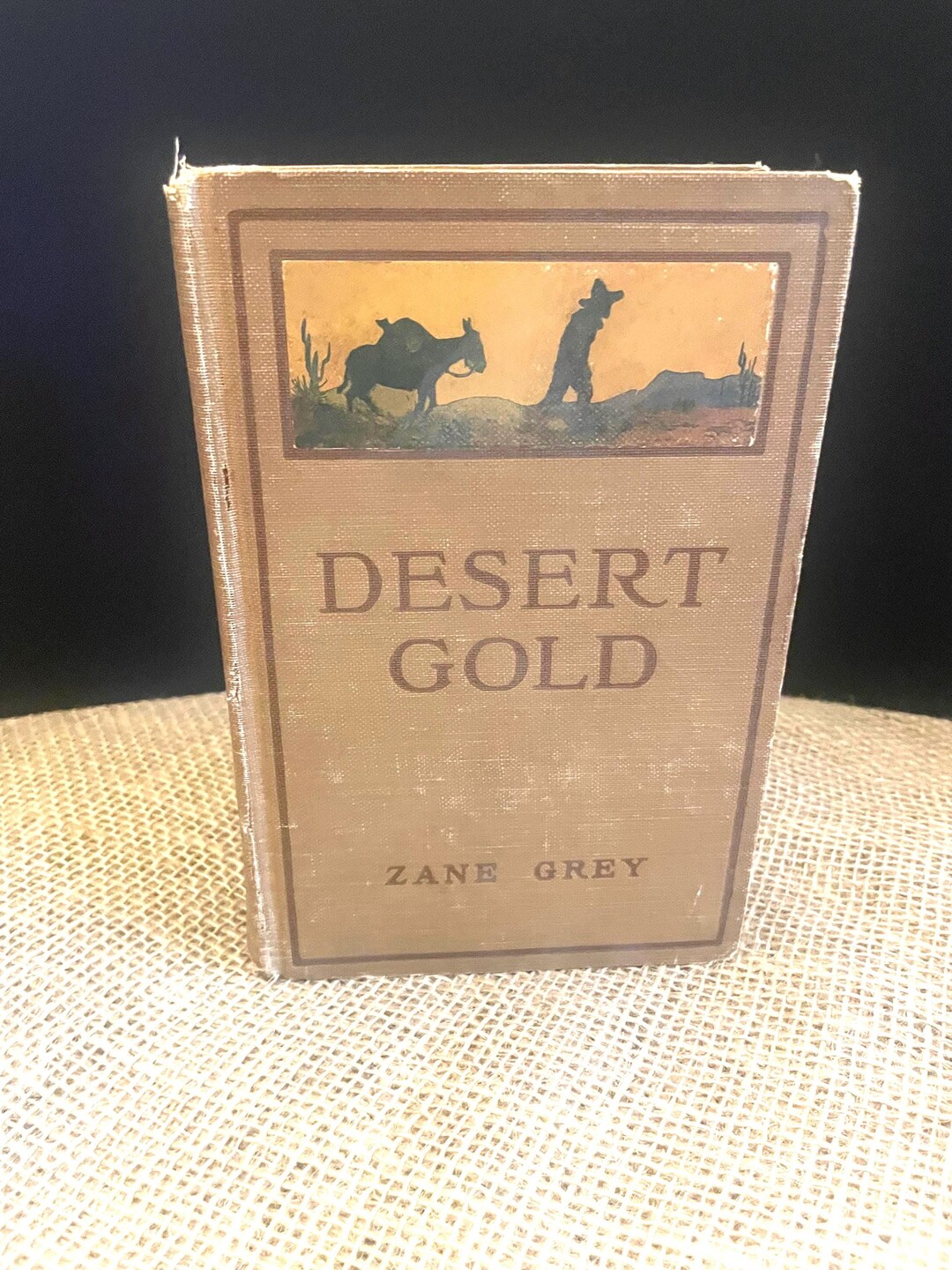 1913, 1st Photo Play Ed, Desert Gold, Zane Grey, Western, Romance of ...