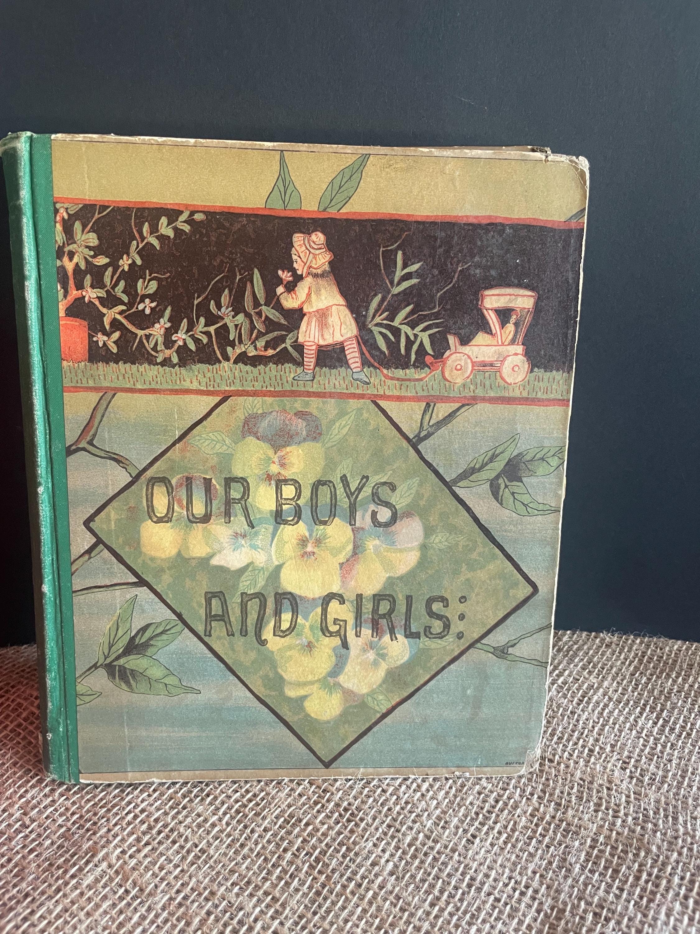 19th Century “our Boys and Girls” Book - Etsy
