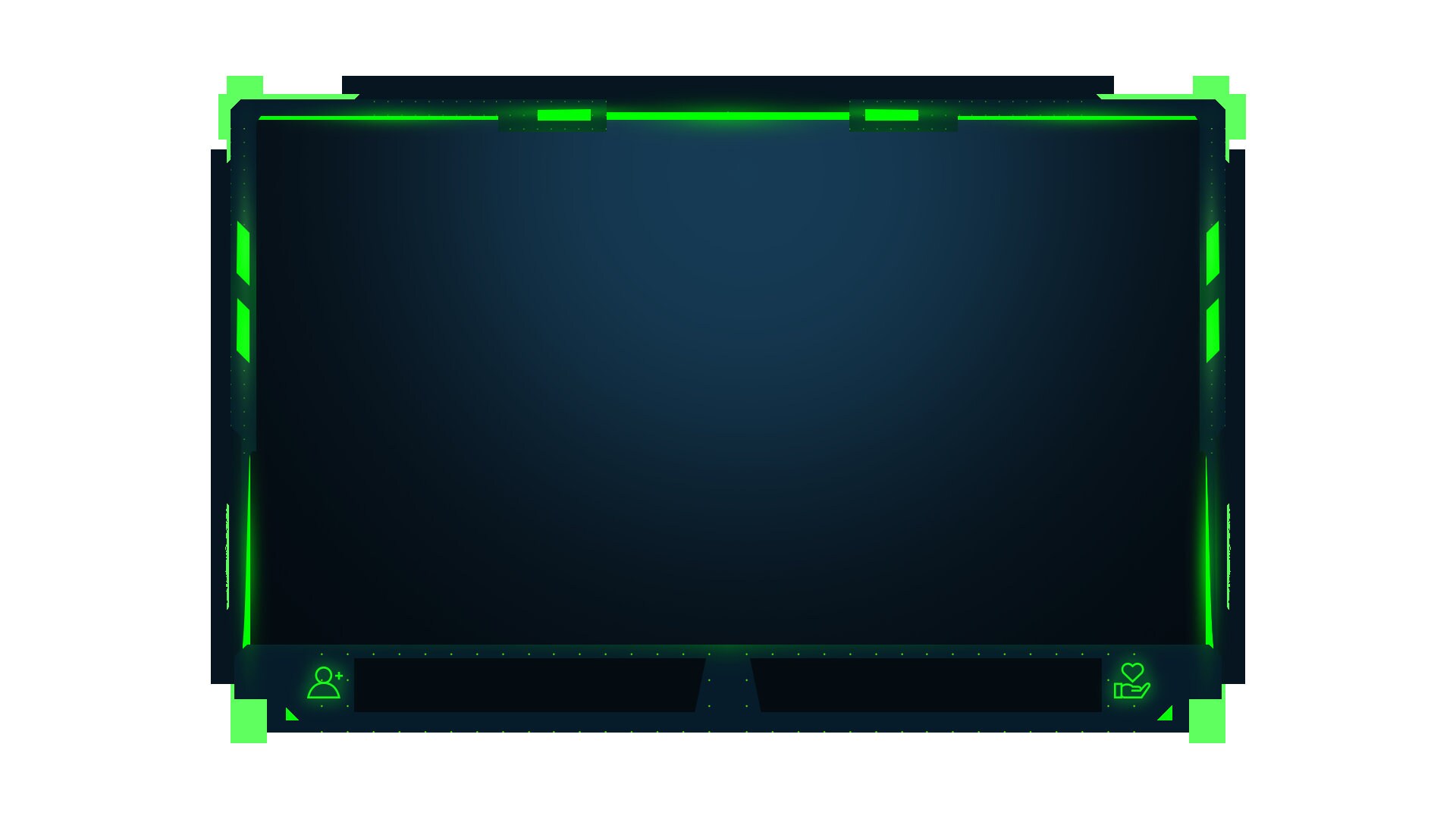Dark Neon Green Stream Overlay for Youtube/aesthetic Theme/transition ... Dark Neon Green Stream Overlay for Youtube/aesthetic Theme/transition ...