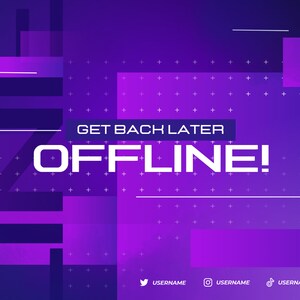 Canva Stream Overlay Design - Etsy