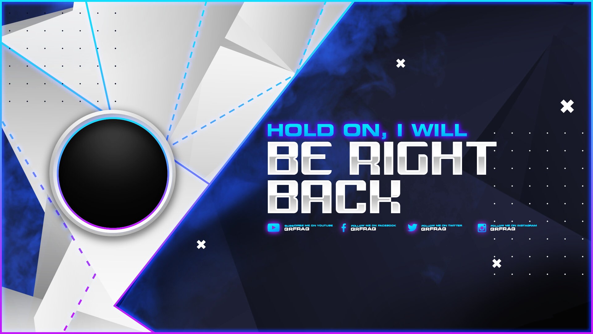 Tech Stream Overlay for Youtube/aesthetic Theme/transition/panels ...