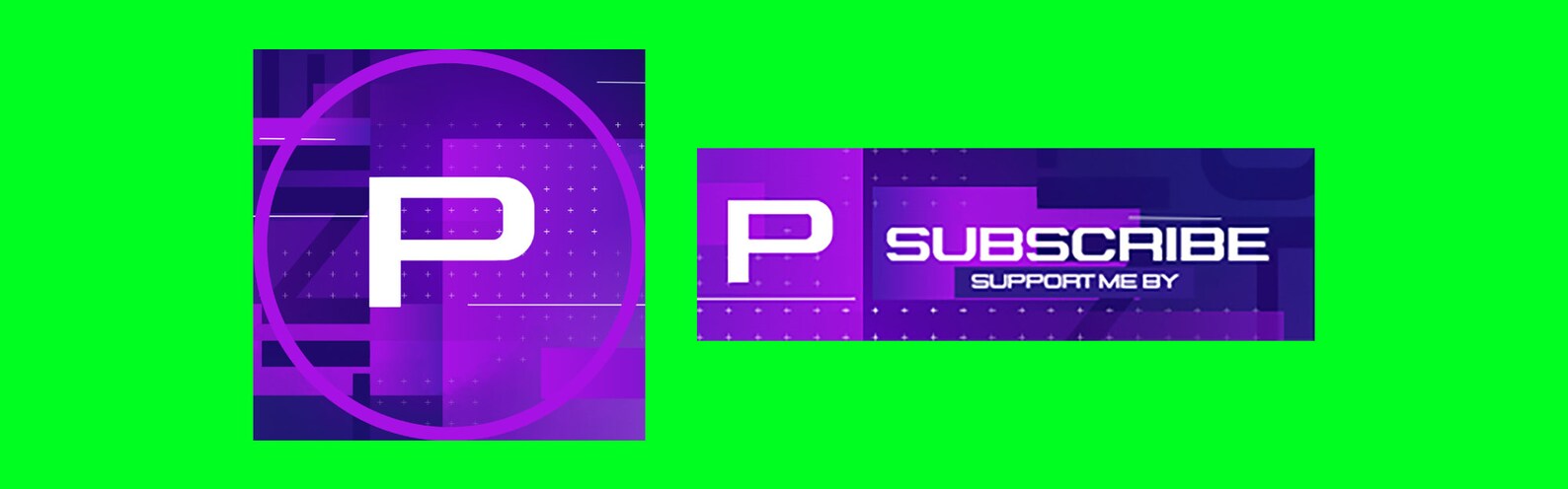 Canva Stream Overlay Design - Etsy