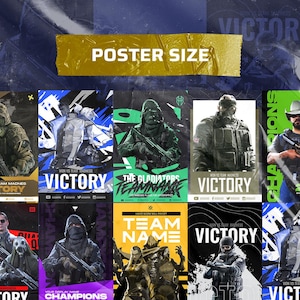 173 PSD Templates Bundle - E-sports/basketball/football/soccer/softball ...