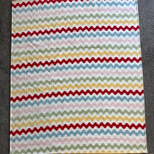 Look Unto Christ Rainbow Throw Quilt – Spiritual Themed Blanket Based ...