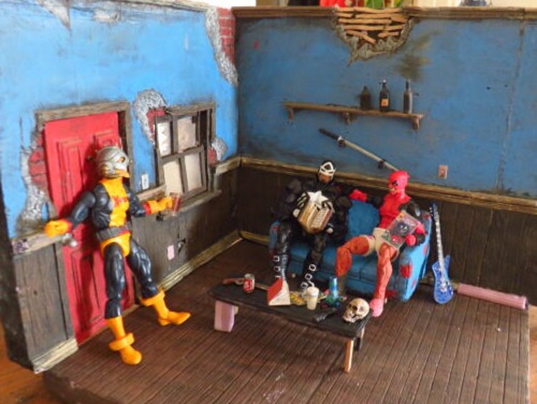 1/12th Scale House Diorama. - Etsy