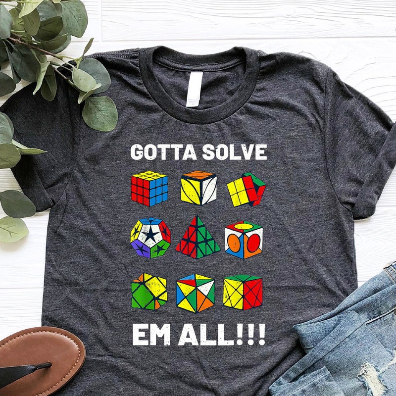 Rubiks Cube Shirt - Etsy