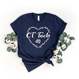 CT Tech Shirt, Radiography Graduation Shirt, Radiology Technologist ...