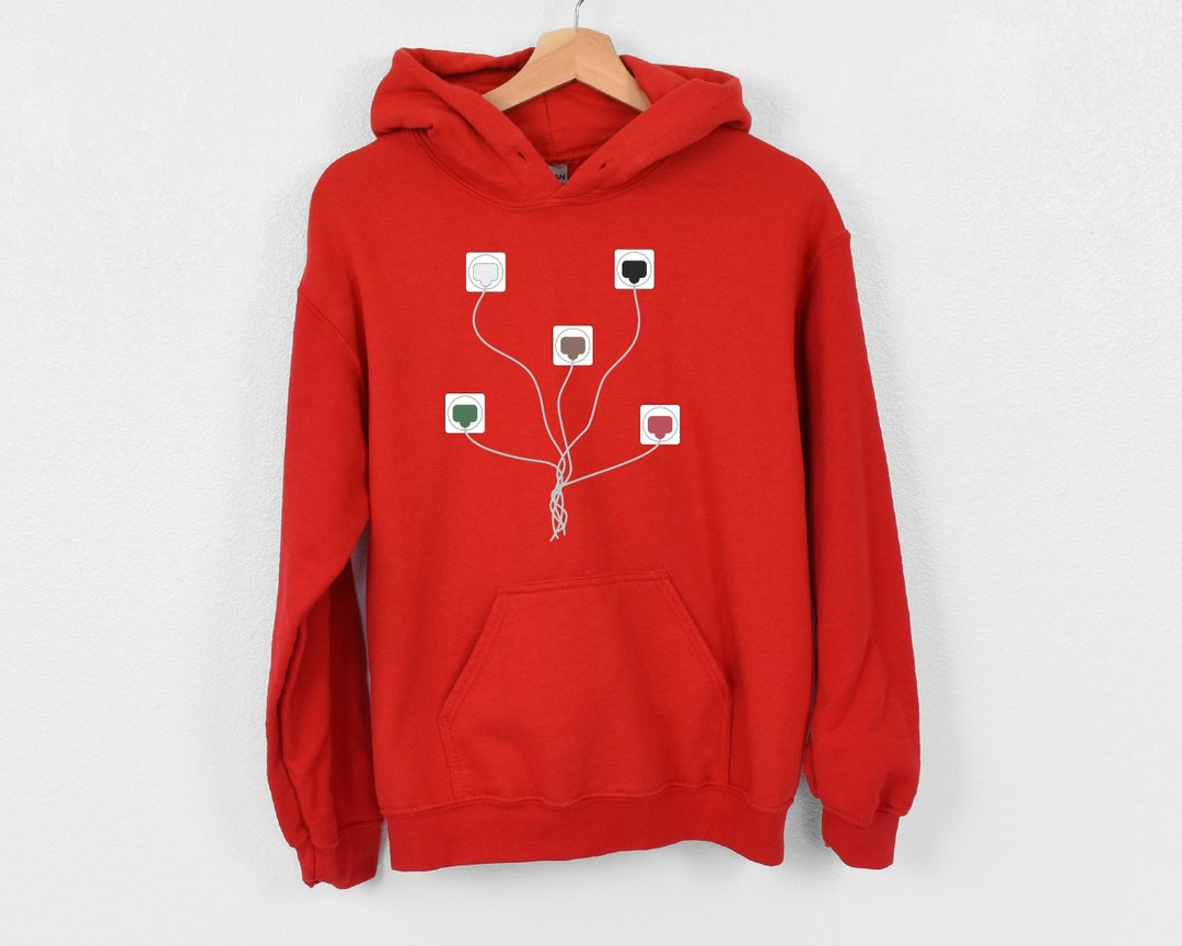 EKG Leads Cheat Sheet Hoodie, Telemetry Technician Hoodie, Nursing ECG ...