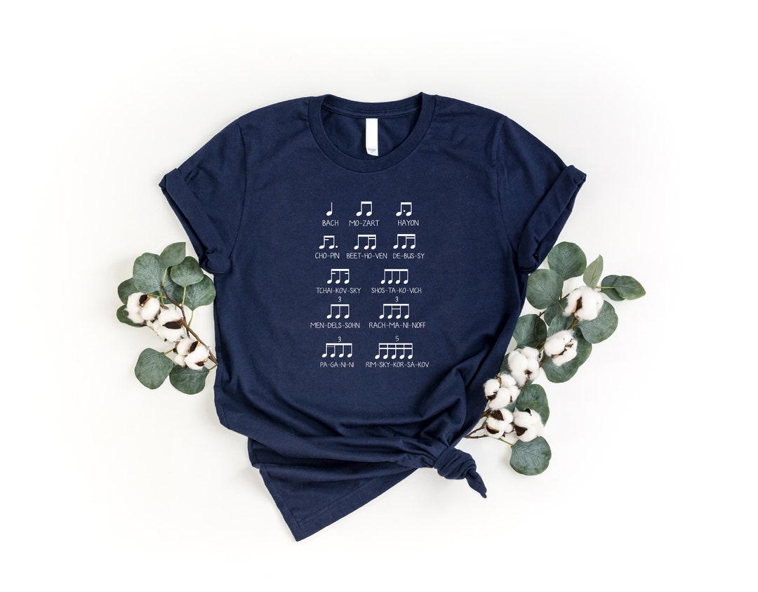 Composers Shirt, Funny Music Teacher Shirt, Music Lover Shirt ...