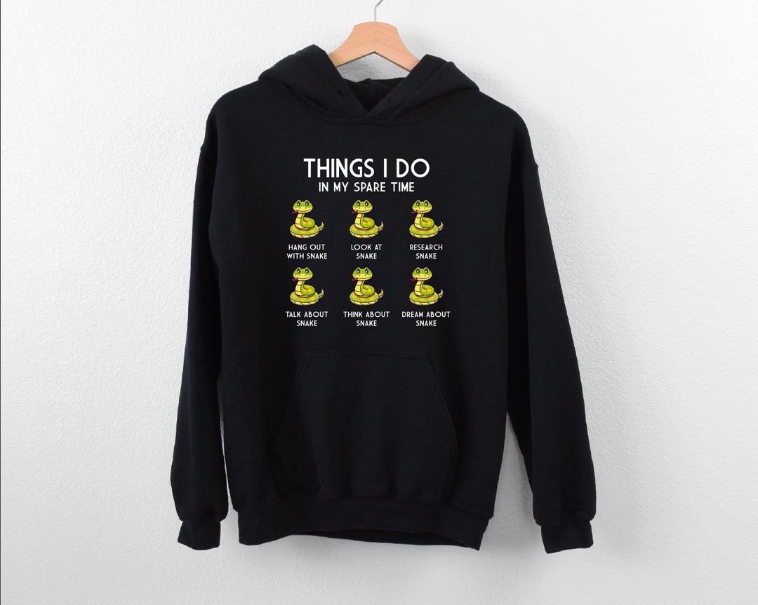 Snake Hoodie, Snake Lover Hoodie, Snake Enthusiast Hoodie, Gift for ...