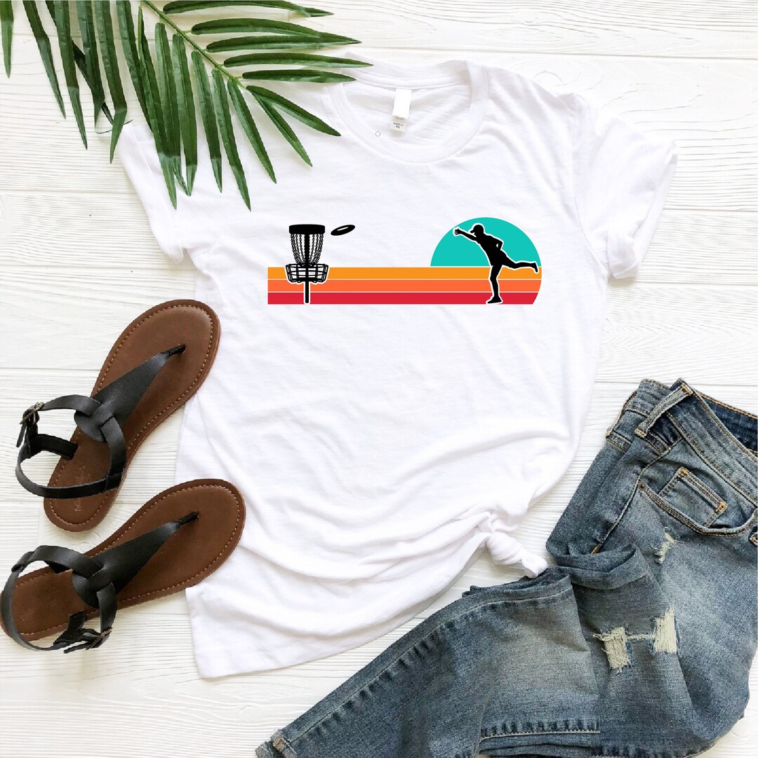 Disc Golf Retro Shirt, Gift for Disc Golfer, Retro Frisbee Shirt, Golf ...