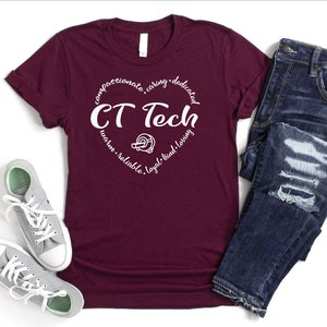 CT Tech Shirt, Radiography Graduation Shirt, Radiology Technologist ...