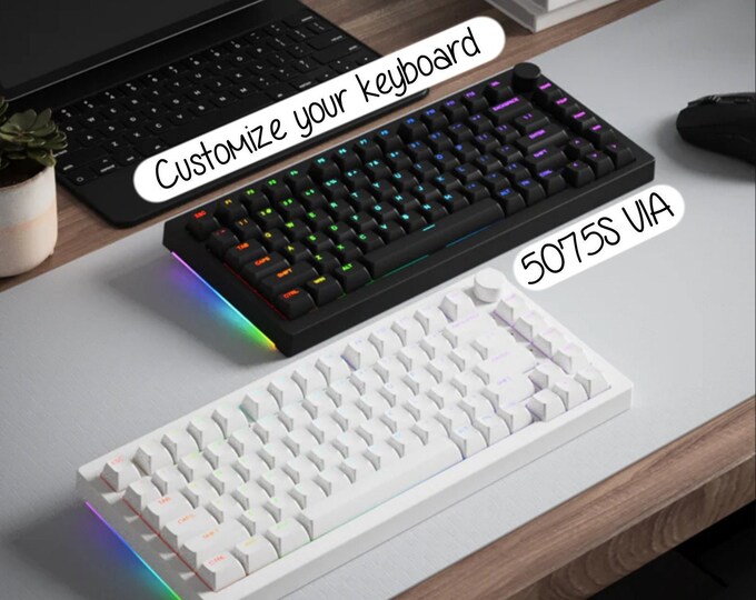 Customize Your Own Akko 5075S VIA || Custom 75% Hot-swap Keyboard With ...