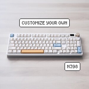 Customize Your Own Keydous NJ98 Custom Wireless 96% Keyboard With Lubed ...