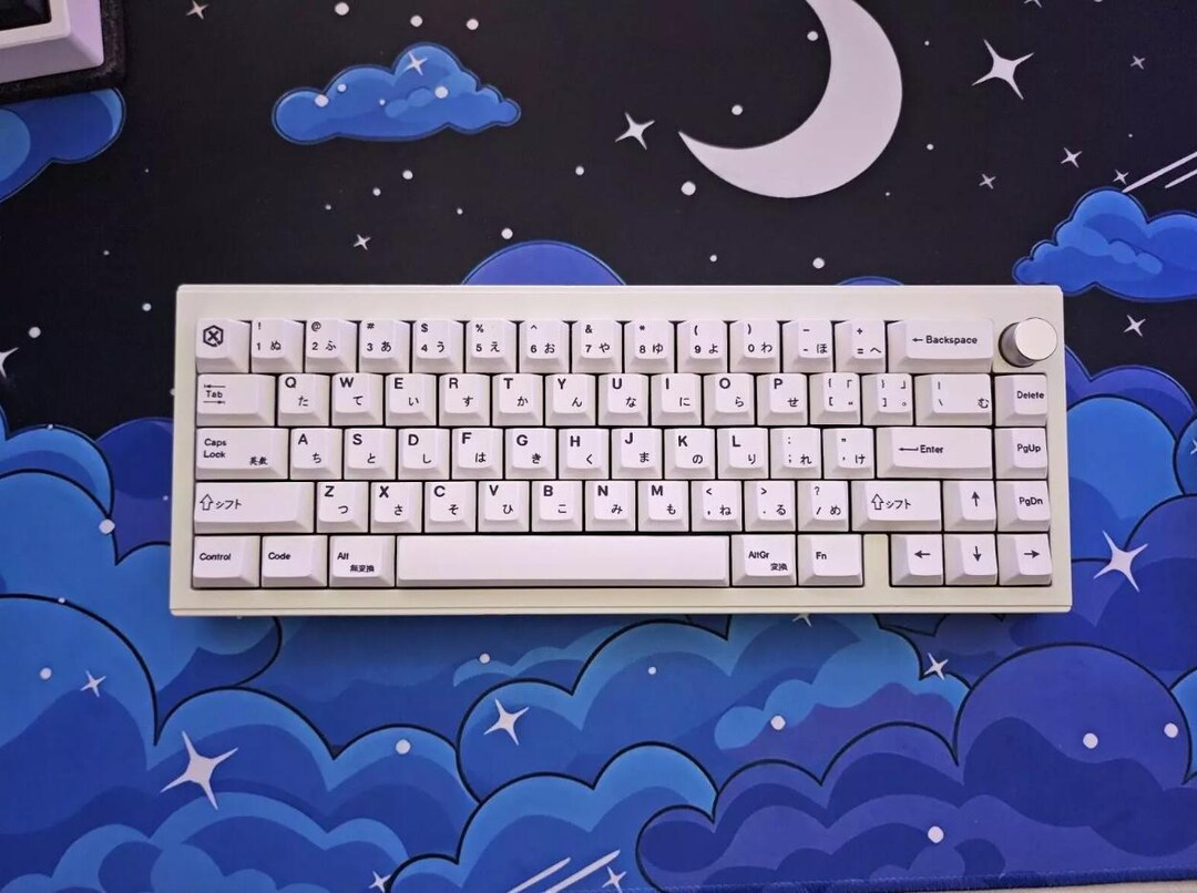 Cidoo V65 Gateron Smoothie Silver Switches Custom 65% Wireless Hotswap ...