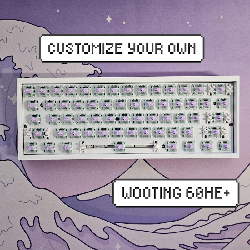Custom Wooting 60he Keycaps - Etsy