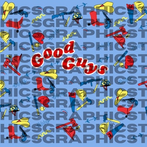 Funny Good Guy Pattern Chuck Overalls Png/ai/svg Editable Files ...