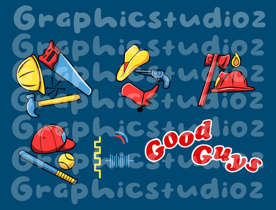 High Quality Cricut Good Guy Icons Chuck Overalls Png/ai/svg 300dpi ...