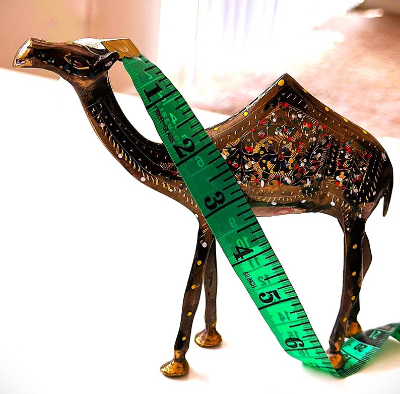 Brass Camel Figurine Vintage Camel Home Ornament Sculpture Collectibles ...