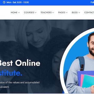 Edura – Online Courses & Education Wordpress Theme - Etsy