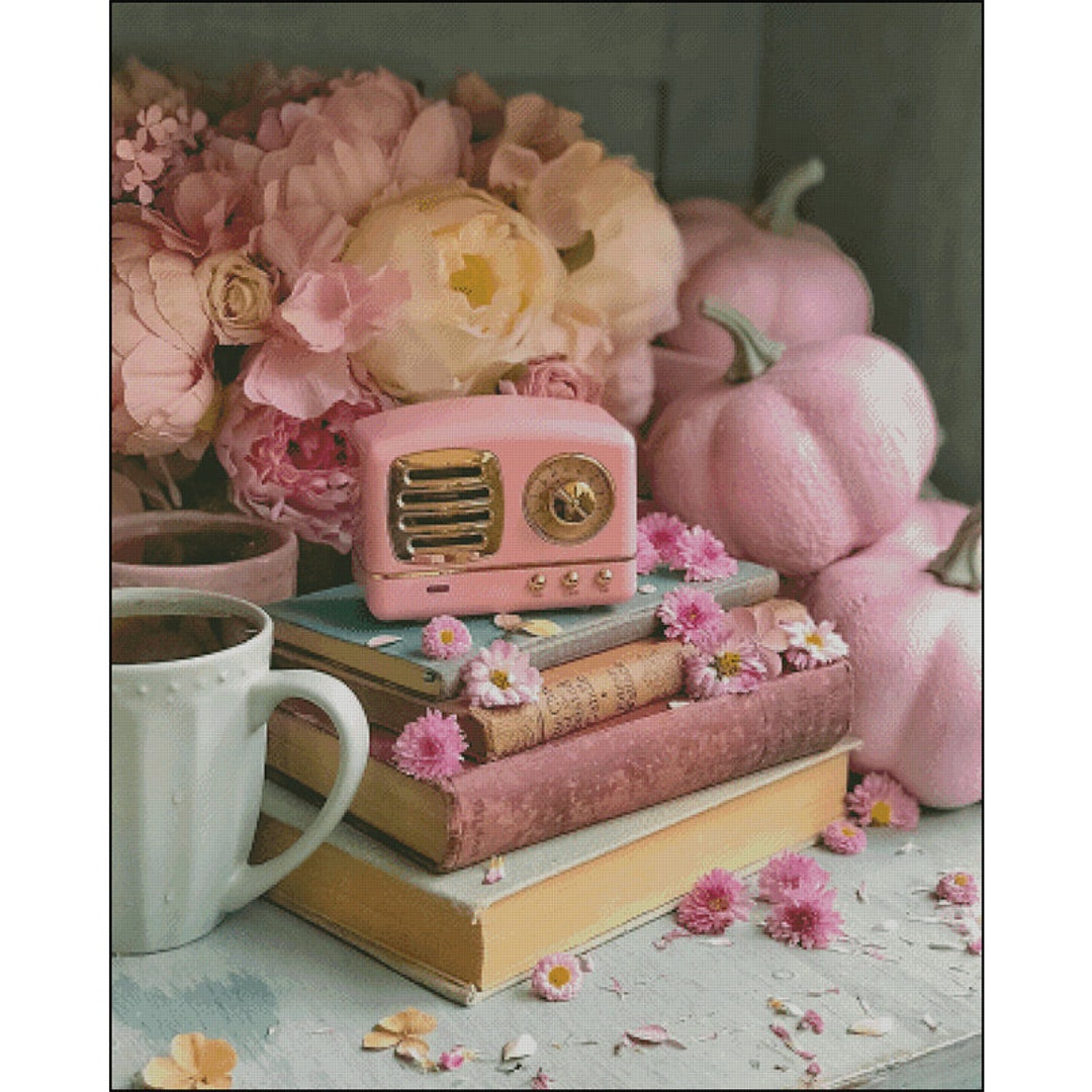 Pre Printed Cross Stitch DIY Kit, Stamped Cross Stitch DIY Kit, Fantasy ...