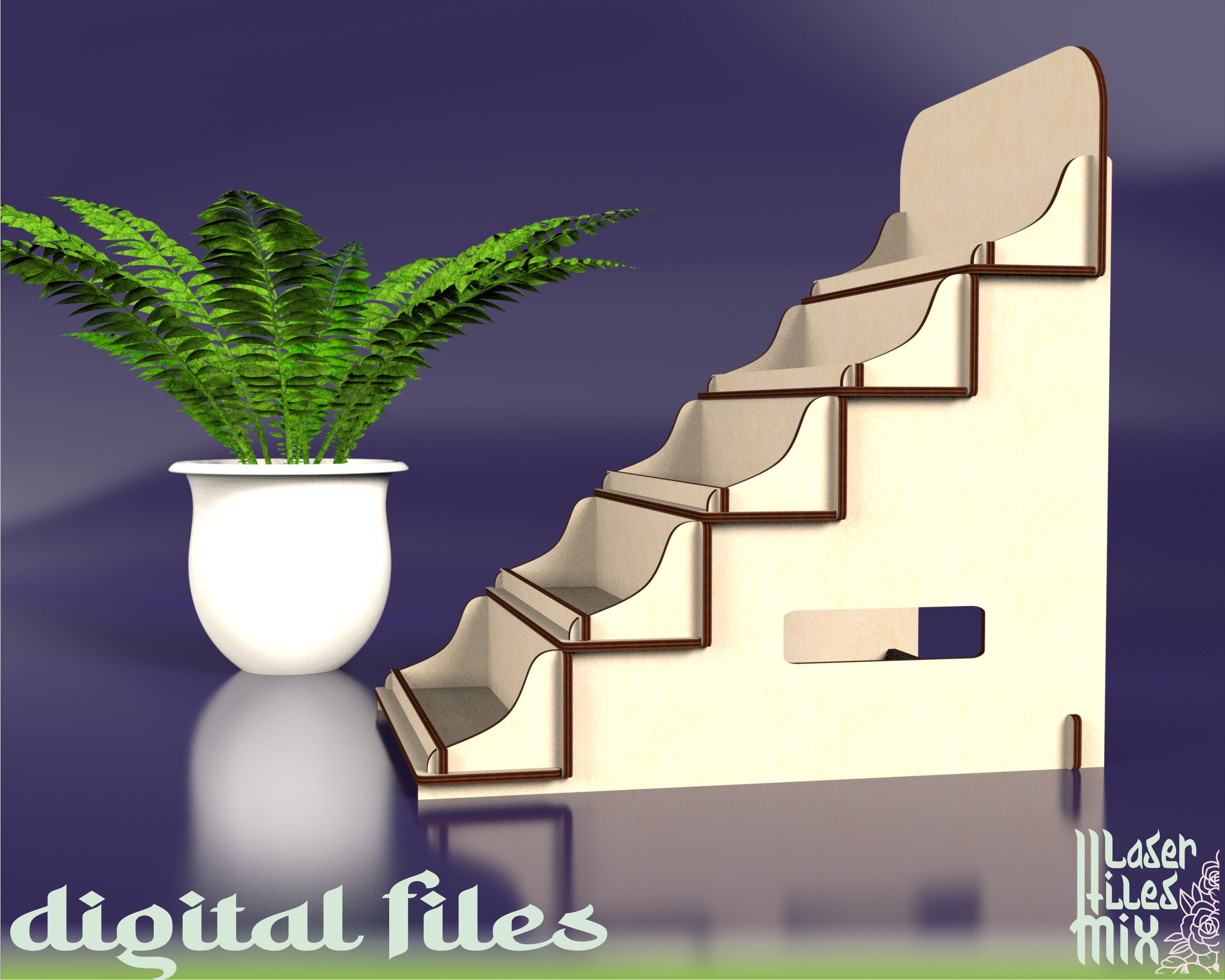 Laser Cut Files Craft Show Stand Display Craftfair 5 Tiered - Etsy