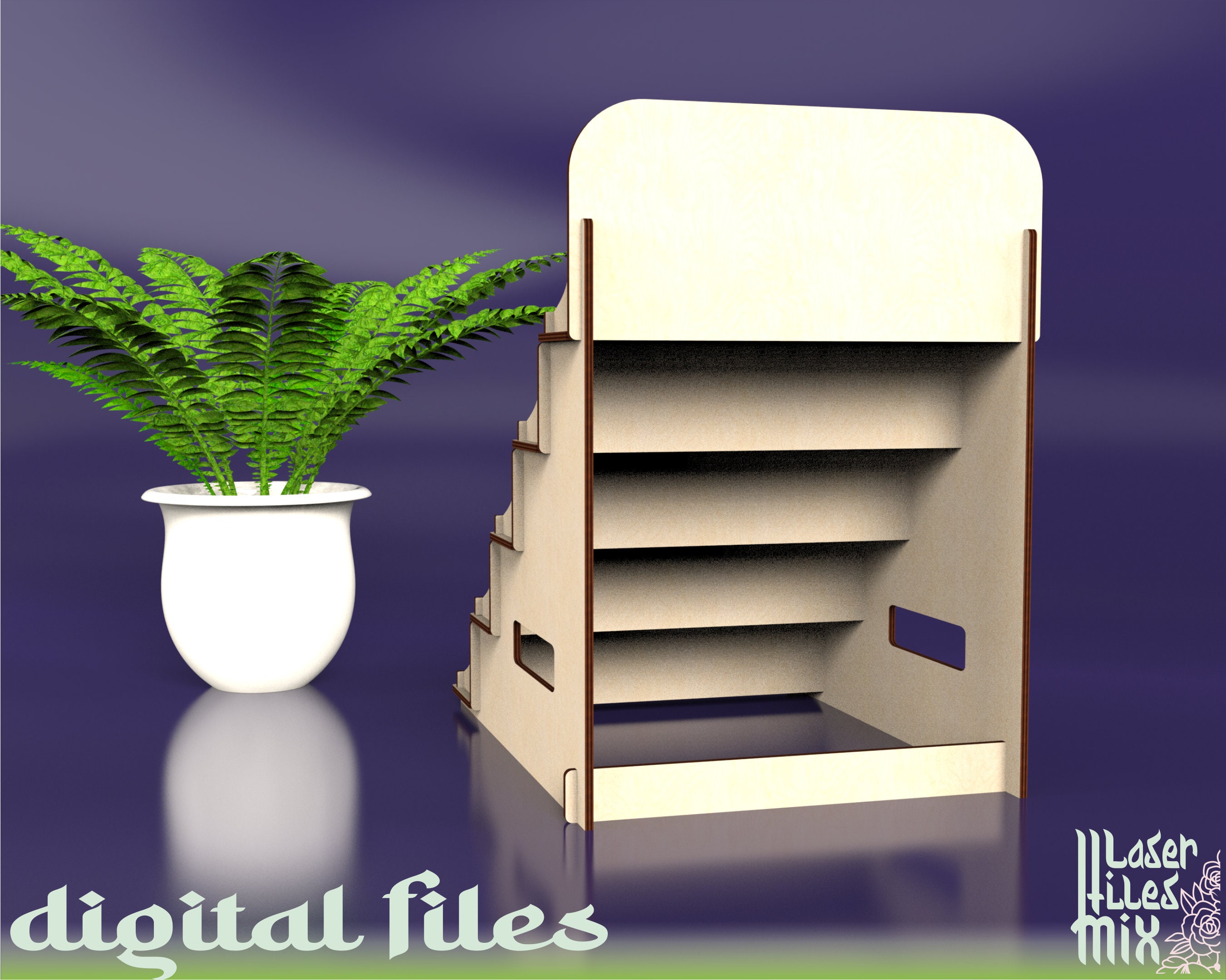 Laser Cut Files Craft Show Stand Display Craftfair 5 Tiered - Etsy